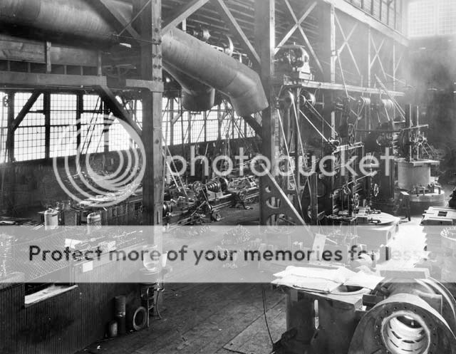 Antique Machinery and History | Photo: Machine Shop Denver 1920 ...